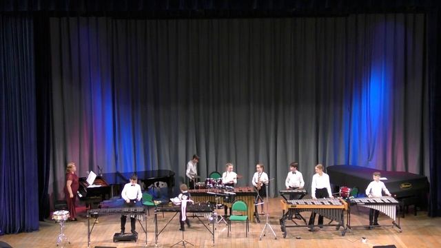 И.Штраус Полька ТрикТрак, Г. Манчини Розова (Видновские барабанщики)