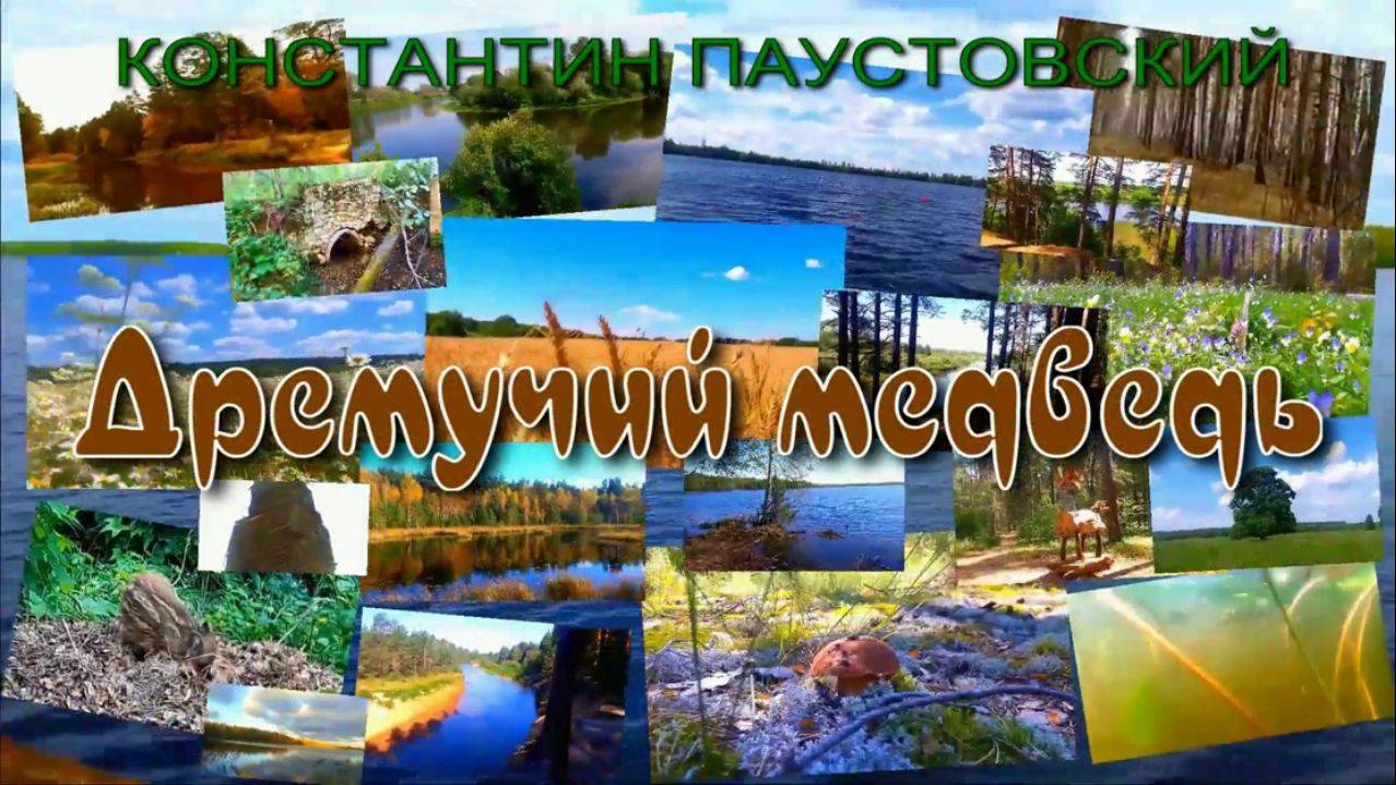 АУДИОКНИГА  ,,ДРЕМУЧИЙ МЕДВЕДЬ,,КОНСТАНТИН ПАУСТОВСКИЙ