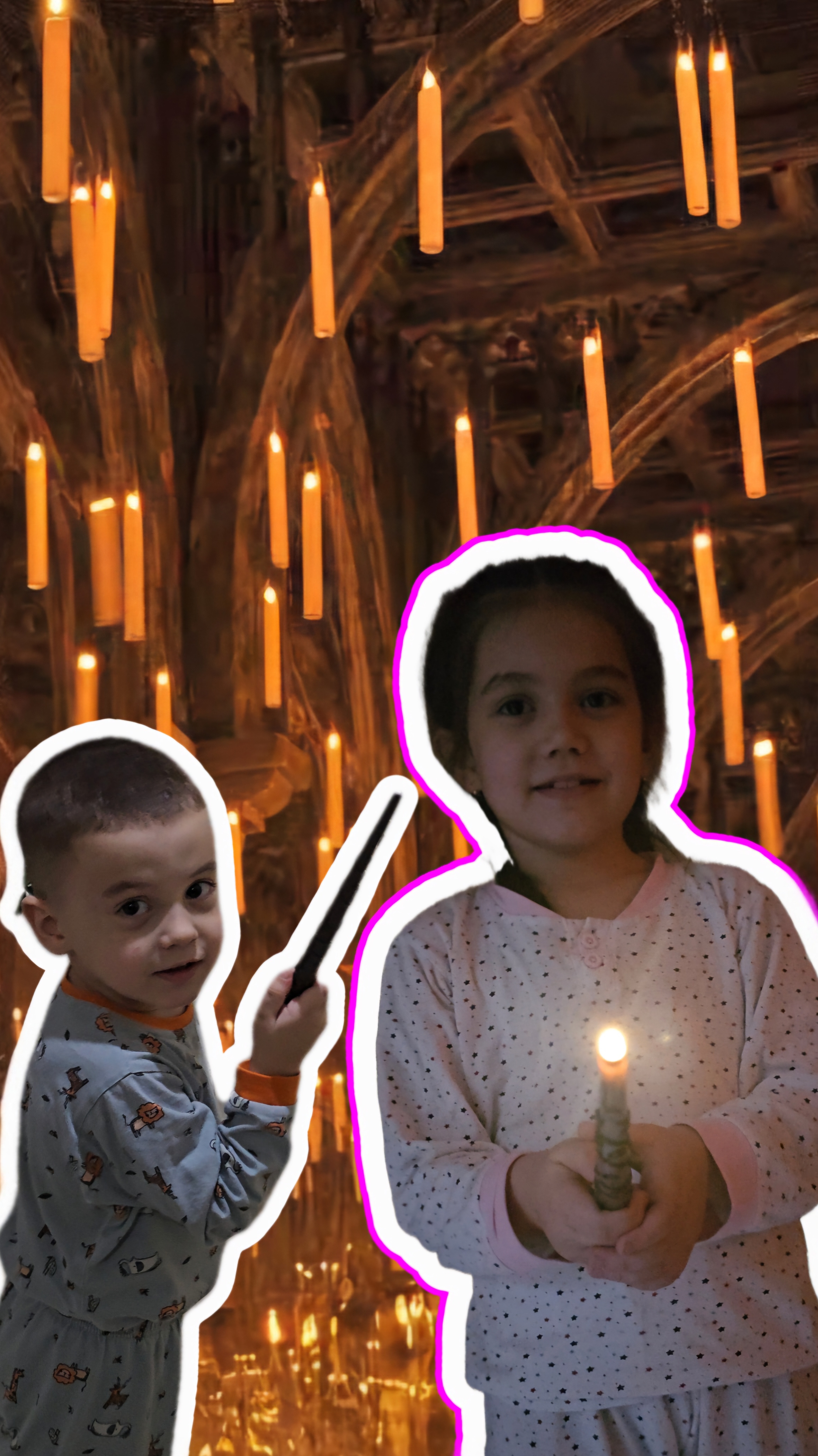 Волшебные парящие свечи из вселенной Гарри Поттера ✨🧙♂️🔥