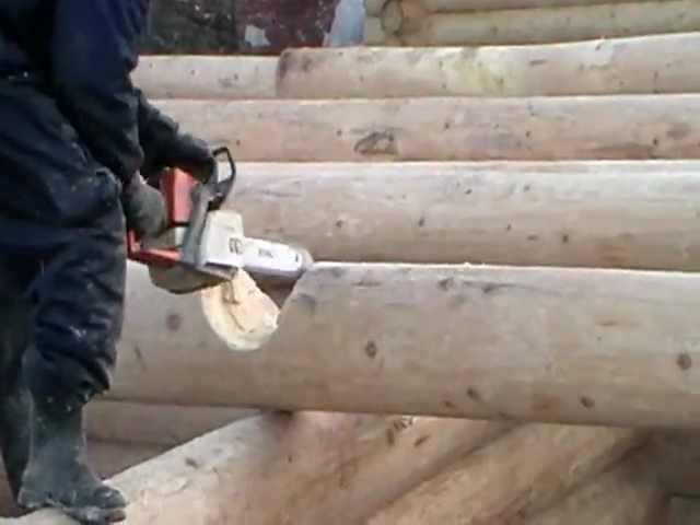 БорИзба - рубка в чашу