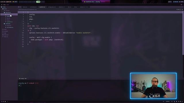 Rebuilding my NixOS config - Part 4: Setting up more feature sets + shaping Home Manager config