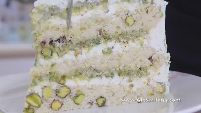 МЕГА ФИСТАШКОВЫЙ БИСКВИТНЫЙ ТОРТ!