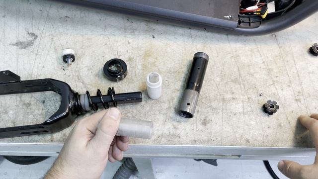 Ninebot F2 pro доработка переднего амортизатора