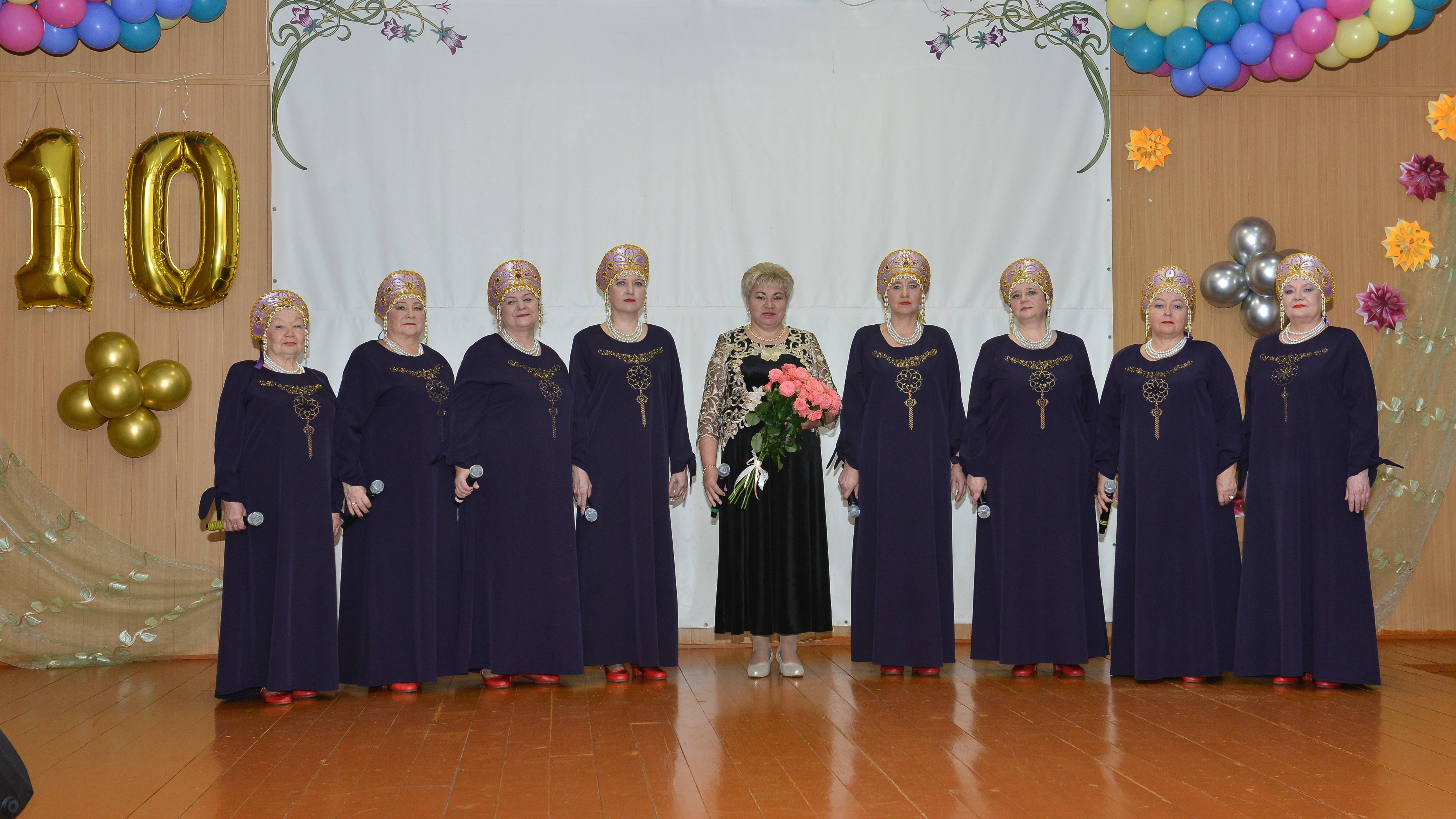 2 Блок выступления вокального ансамбля ПРИВОКЗАЛЬНЫЕ УЗОРЫ на юбилейном концерте. 23.11.2024