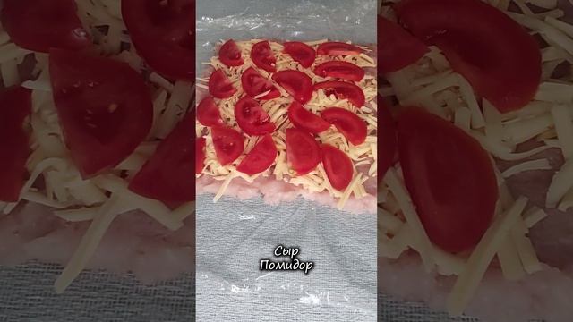 Мясной рулет из фарша