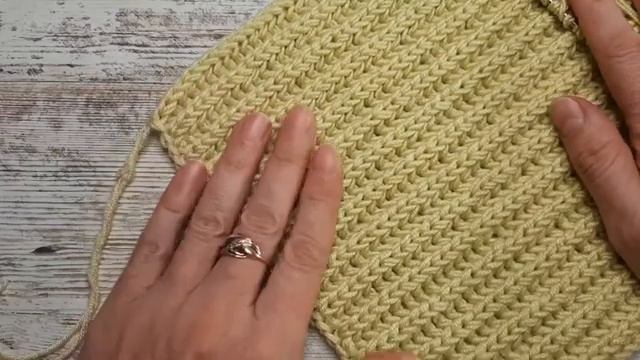 Вяжем шарф английской резинкой спицами