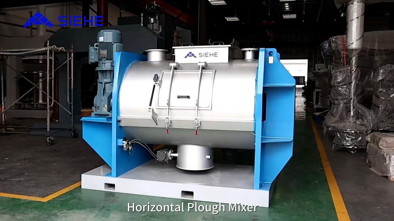 Horizontal Plough Mixer - Siehe Industry