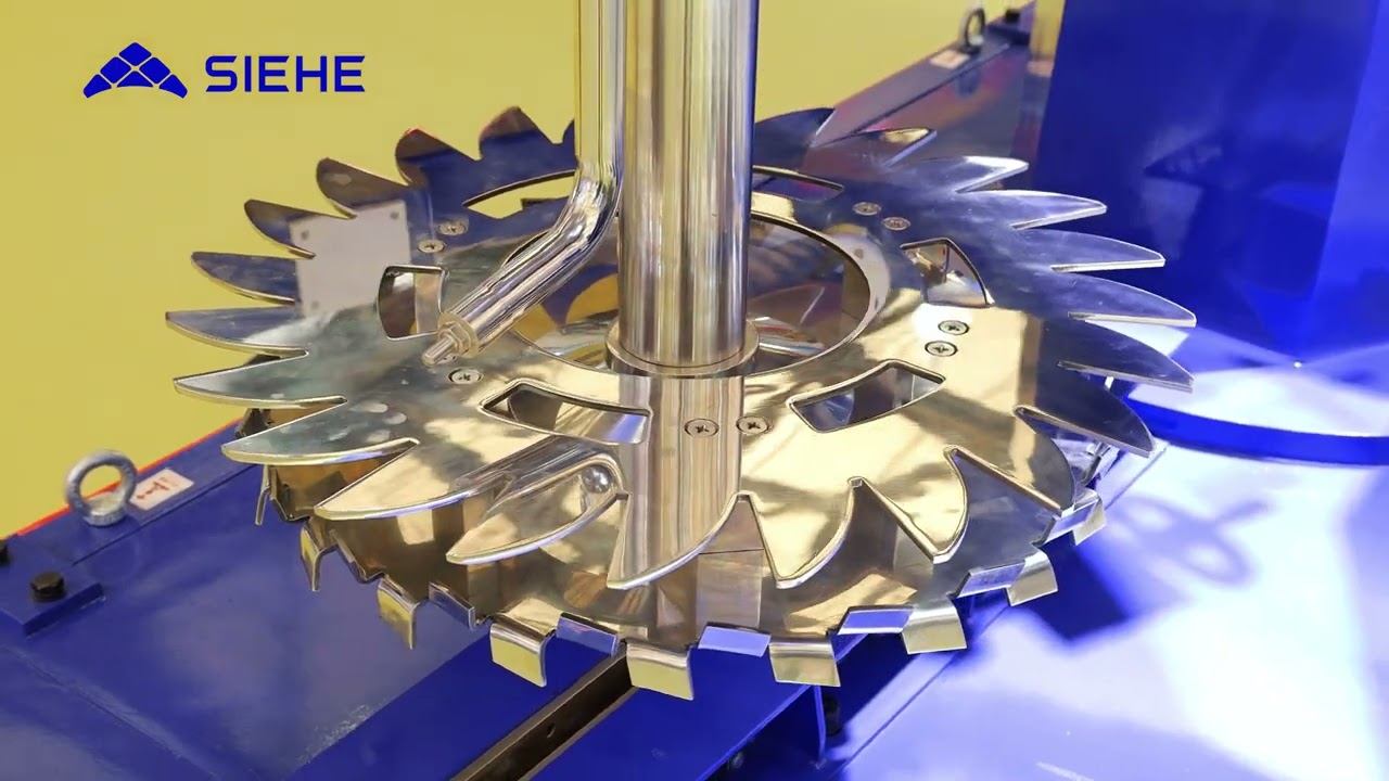 High viscosity dispersers Vacuum Disperser with Scraper Hydraulic lift scraper type disperser