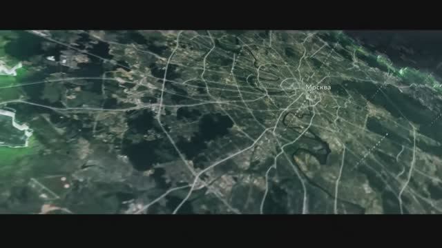 ВИЗУАЛИЗАЦИЯ ПРОЕКТА КОЛЬЦЕВАЯ ТРАНСПОРТНАЯ МАГИСТРАЛЬ ПО ТЕХНОЛОГИИ USKY В МОСКВЕ