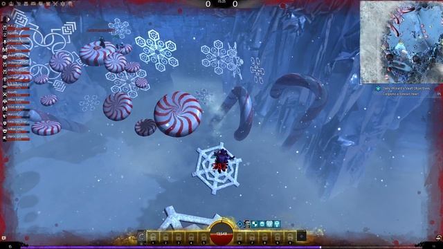 Jumping puzzle - Wintersday - Winter Wonderland (Quaggan Route - лёгкий) (Guild Wars 2)