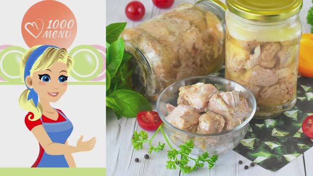 КАК ПРИГОТОВИТЬ ДОМАШНЮЮ ТУШЕНКУ НА ЗИМУ? Вкусная, из свинины, без автоклава, в банках, на плите