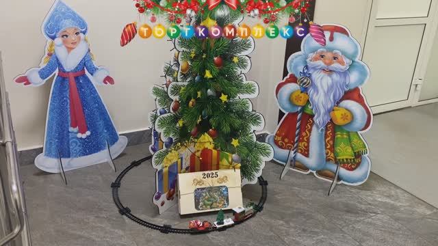 Новогодние декорации от нашего производства