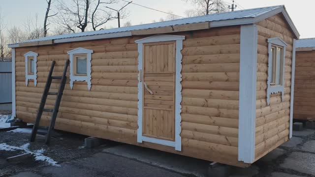 Заказ-Дом: мобильные бани под ключ недорого в Московской области - цены с печкой под ключ Шаховская
