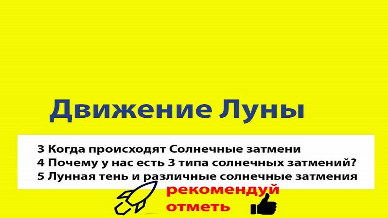 Когда происходят Солнечные затмения