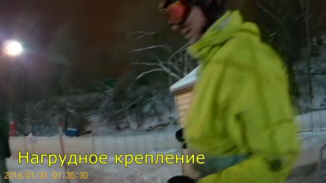 Тест крепления камеры SJ5000X в Канте