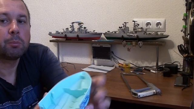 сборка деревянного катера