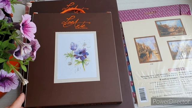 ВЫШИВАЛЬНЫЕ ПОКУПКИ  Риолис, Lanarte, Mill Hill. Вышивка крестиком