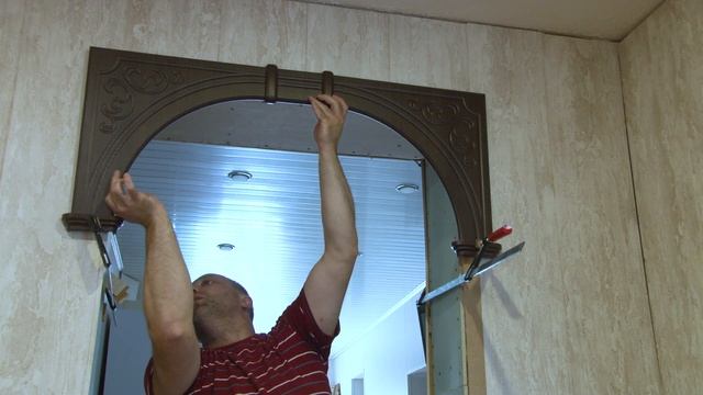КАК УСТАНОВИТЬ МЕЖКОМНАТНЫЕ АРКИ САМОМУ  РЕМОНТ В ПРИХОЖЕЙ ЧАСТЬ 3