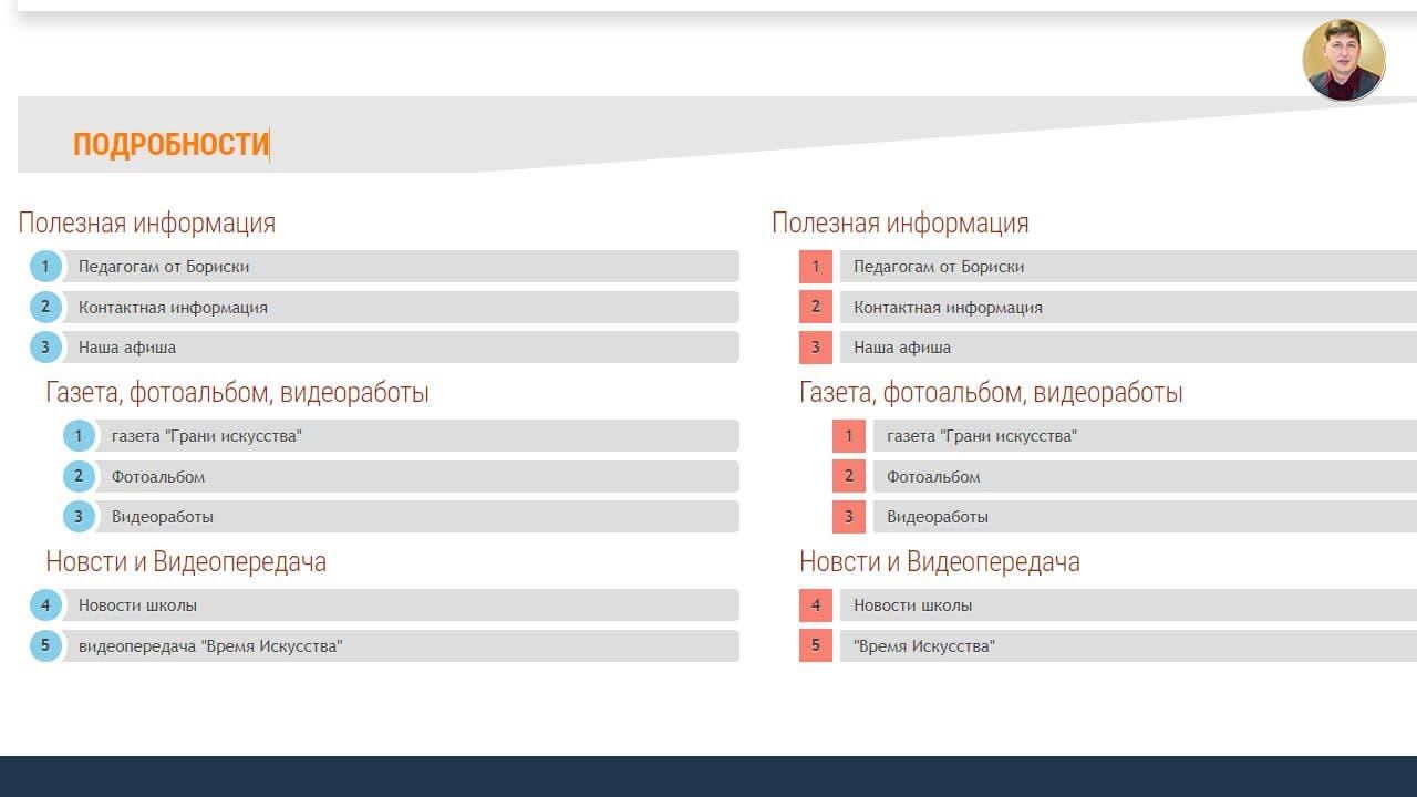 Оформление красивых ссылок в Gridbox Making beautiful links in Gridbox