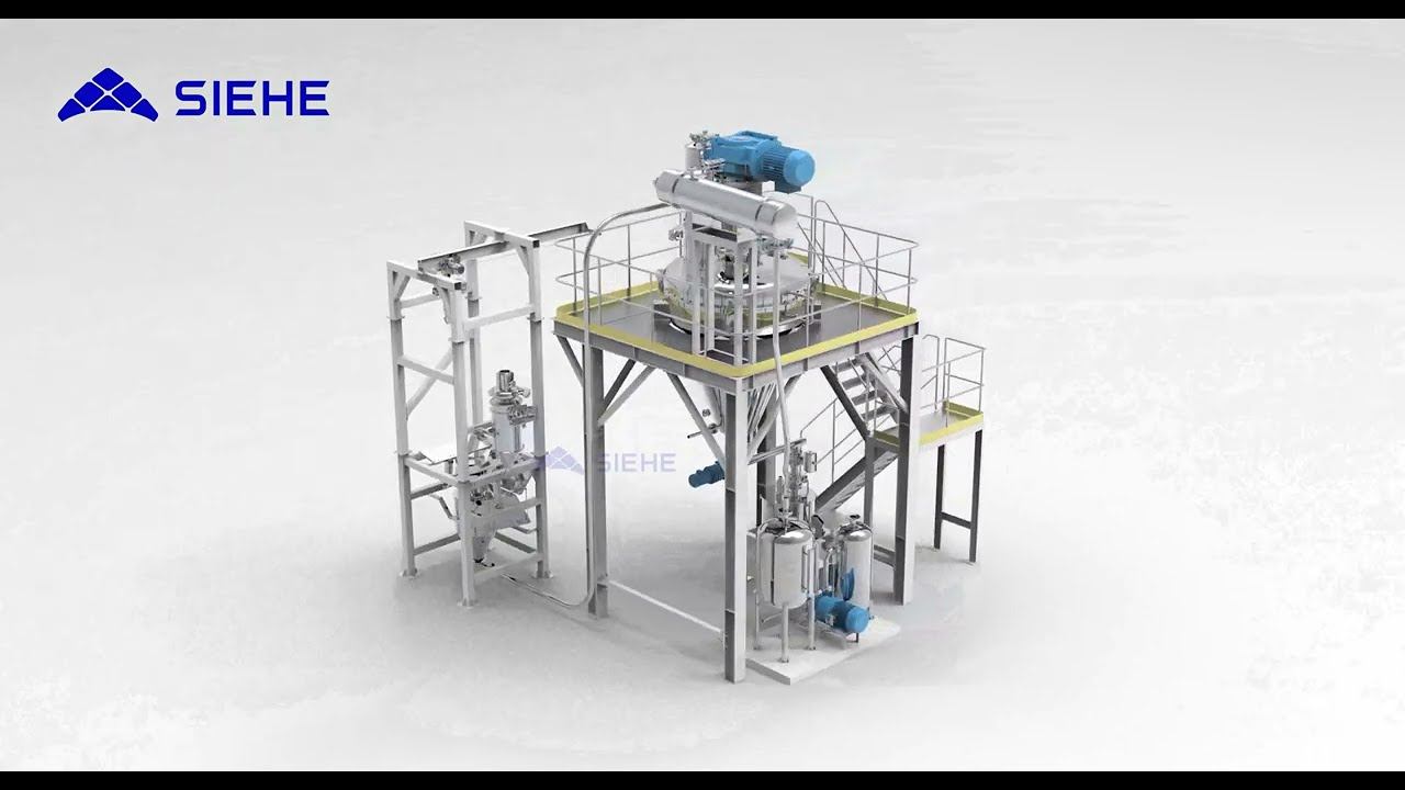 Ribbon Mixer Vacuum Vertical Drying - SIEHE Industry