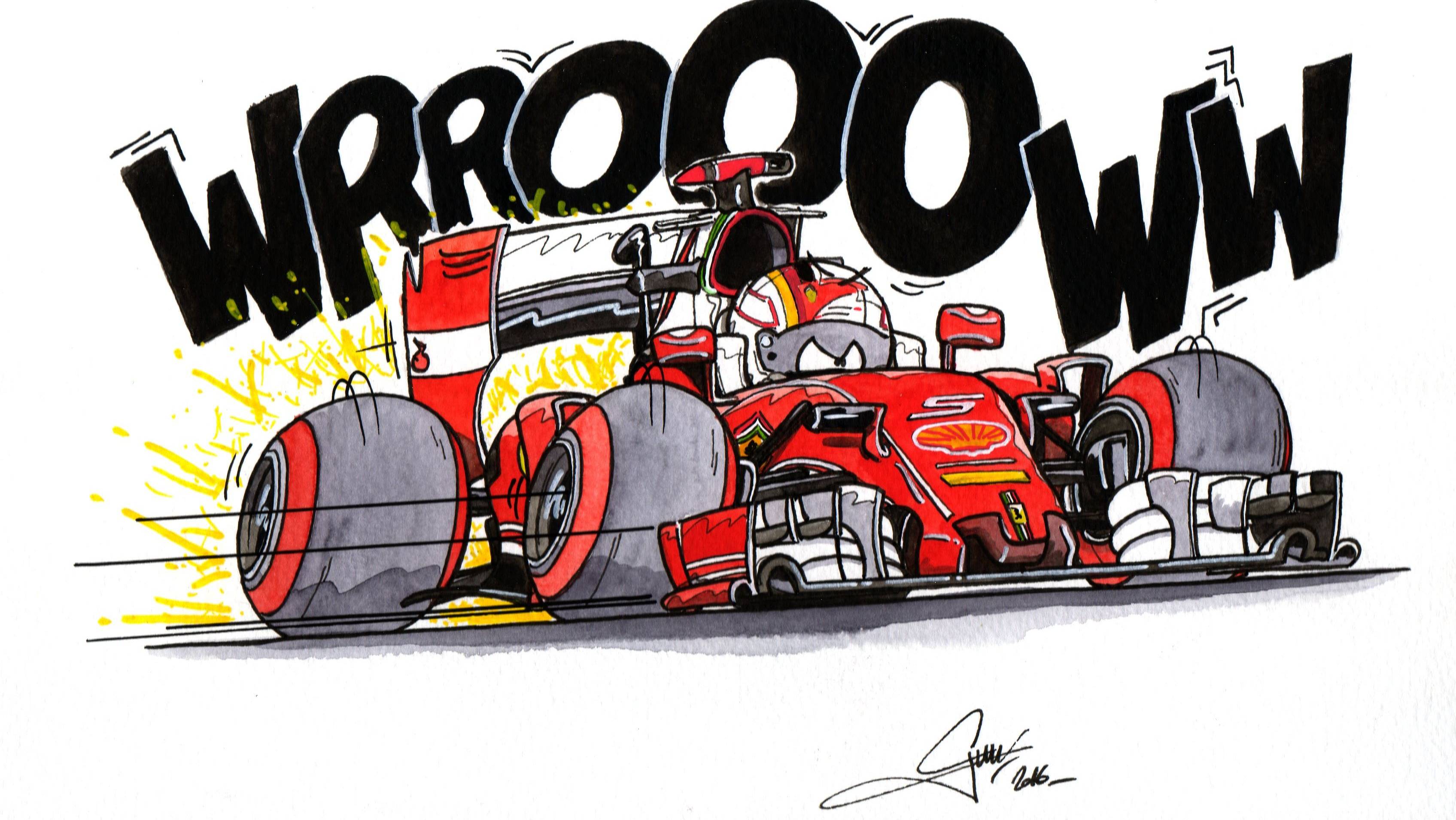 Клип по Формуле-1. Назад из тьмы (дубляж песни Skillet)