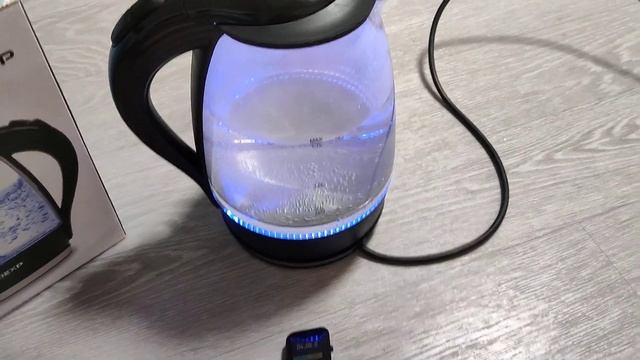 Тест электрочайника DEXP KG-1700 Wave