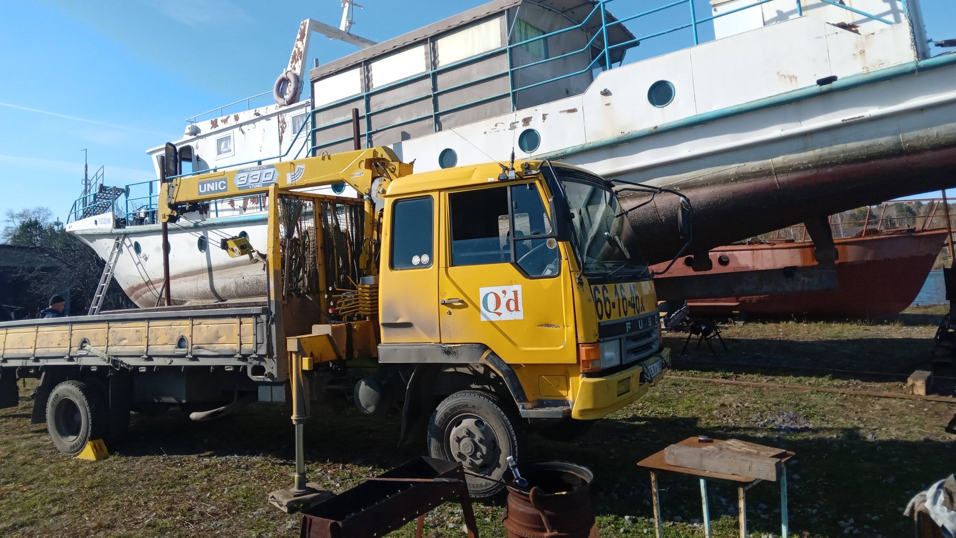 Реле стартера и так по мелочи фусо файтер.