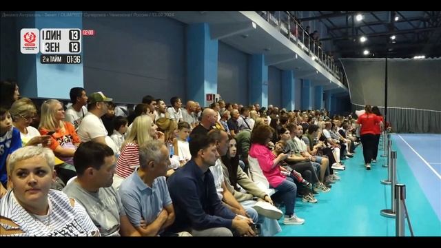 Броски Зенита в игре Динамо Астрахань - Зенит 13.09.2024