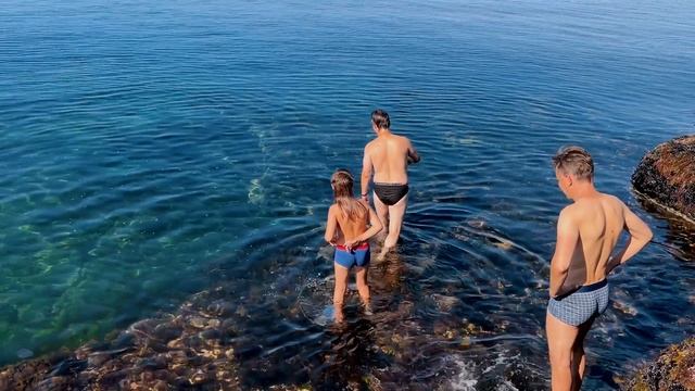 Север-2024. 11. Купание в Баренцевом море