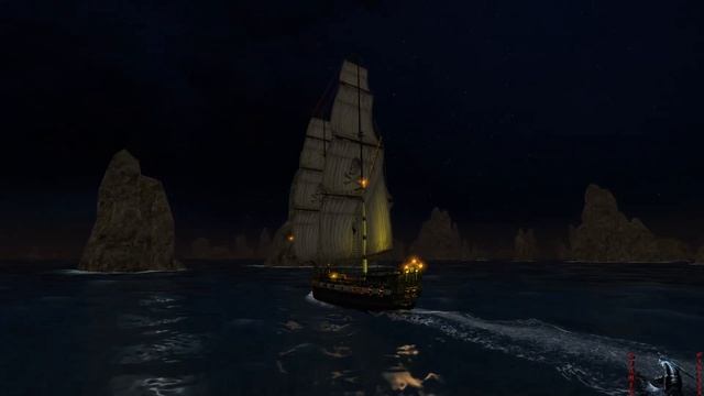 САМАЯ НЕПЕРЕДАВАЕМАЯ АТМОСФЕРА - Тема: "Ночь перед рассветом" [музыка без слов] #Корсары