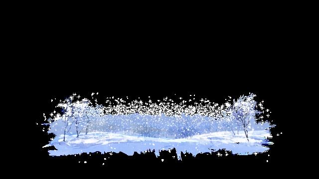 Зимние футажи Снежные (3)