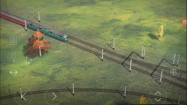 на пассажирском поезде в электрики