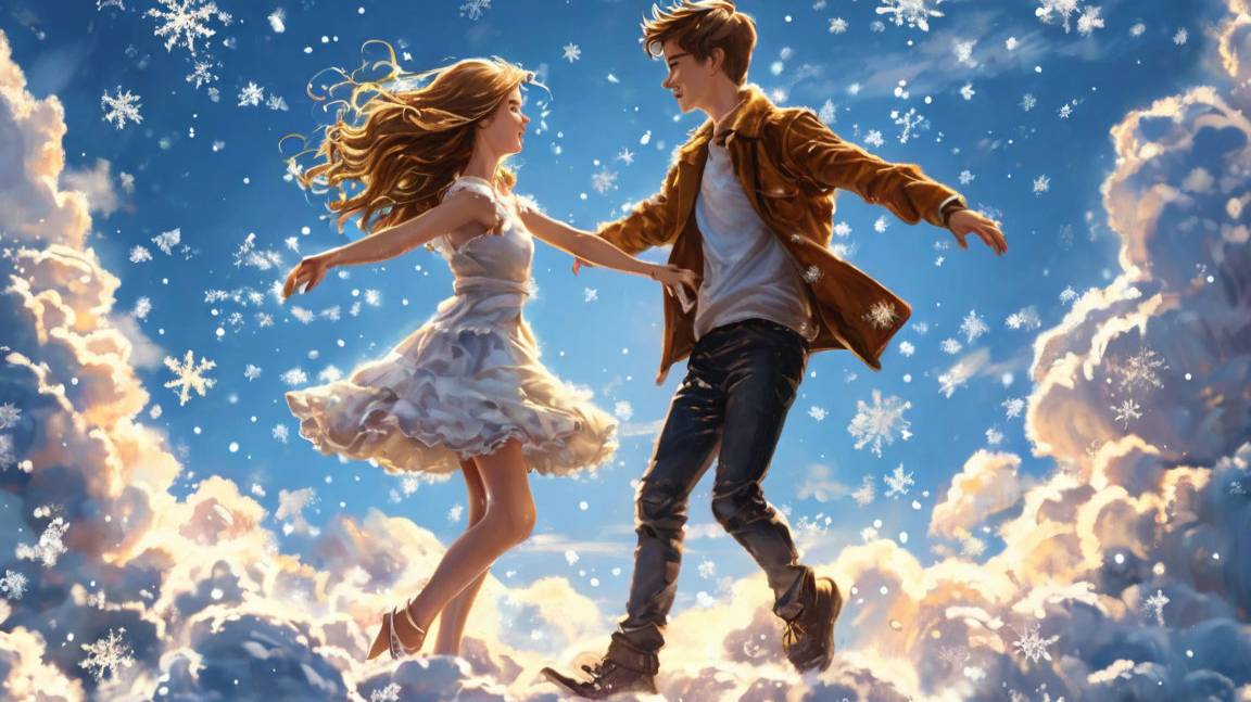 Две снежинки на ладони