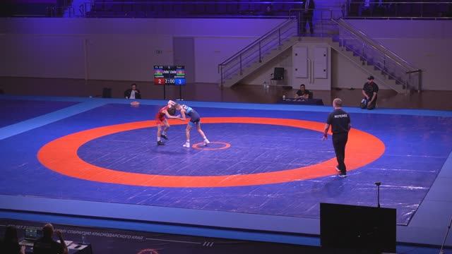 32 кг. финал Марк Аджинян (Анапа)-Юрий Даллакян (Краснодар) Кубок ЗСК по греко-римской борьбе