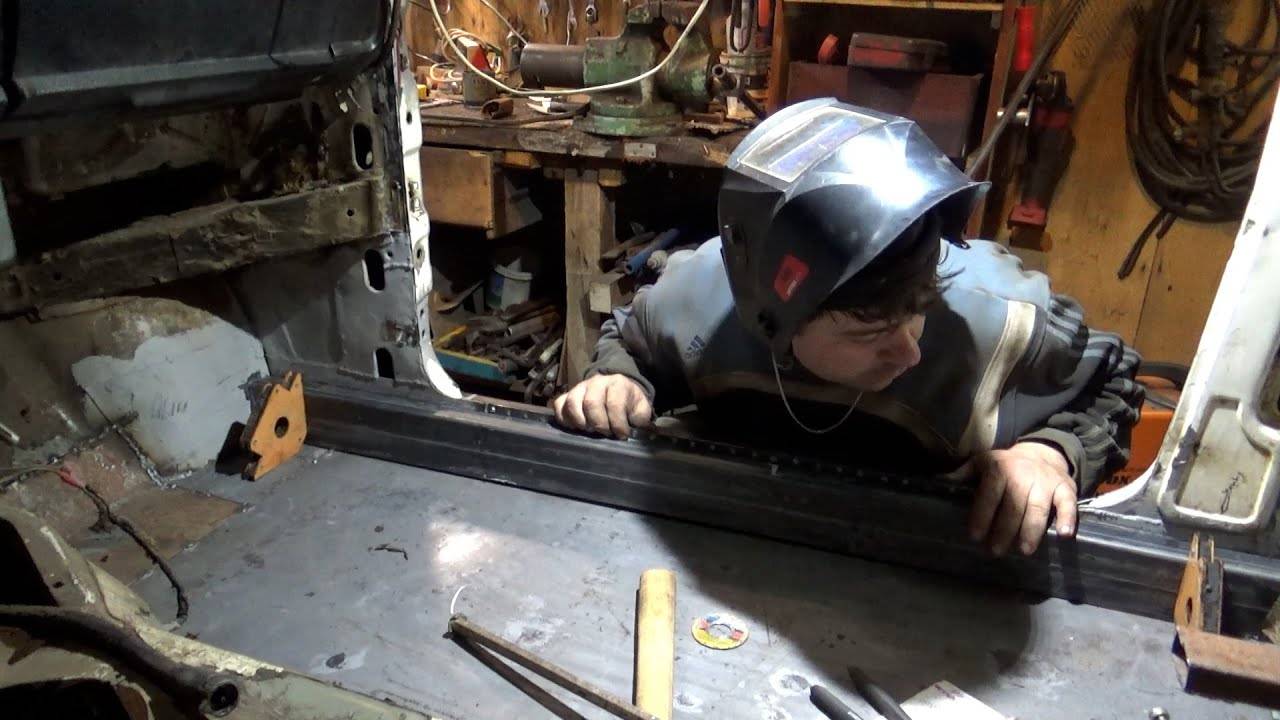 Гнилое ведро ч.3: Пол Нивы своими руками. Максимальное усиление!