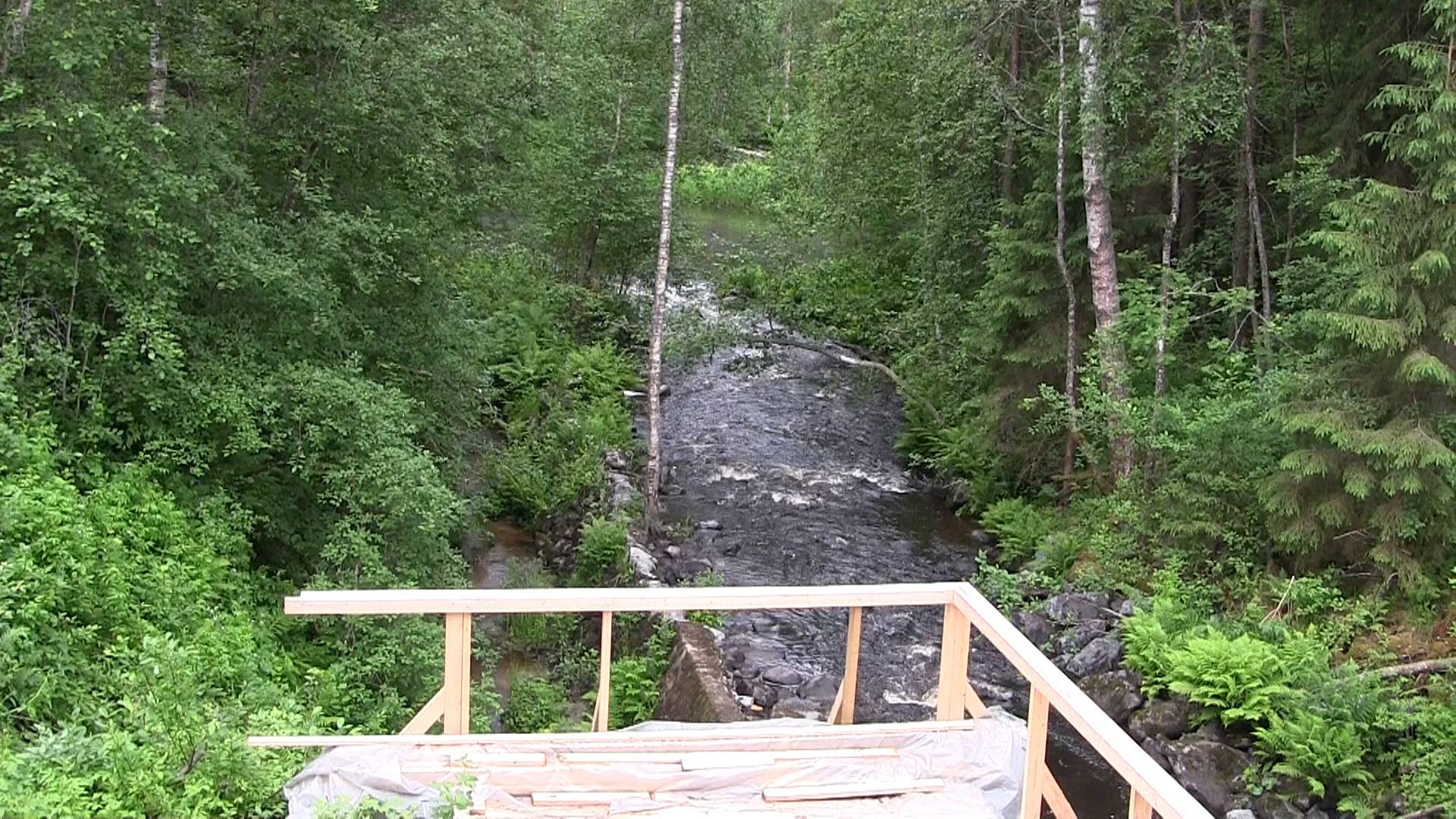 Старая гидростанция на Мийналанийоки 2024