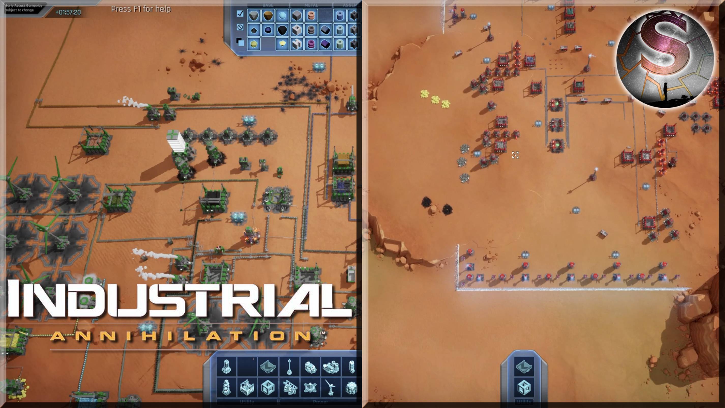 Industrial Annigilation - Кампания раннего доступа - Миссия 4 "Enemy Assault"