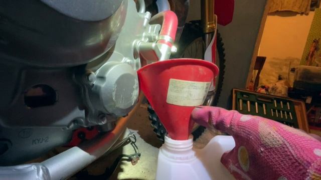 Honda CRF 250L Замена дисков сцепления