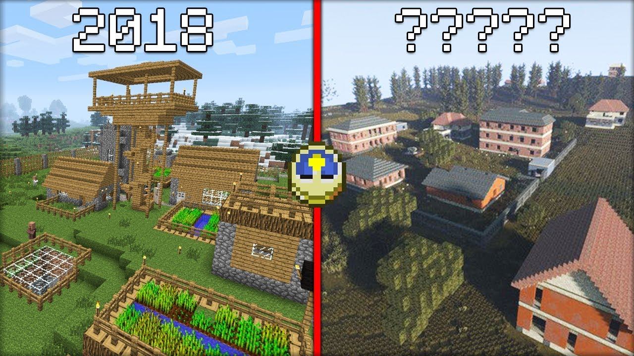 ЧТО БУДЕТ С ЭТОЙ ДЕРЕВНЕЙ НУБОВ ЧЕРЕЗ 10000 ЛЕТ В МАЙНКРАФТ | Риколит Minecraft