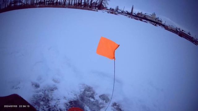 Удалось поймать не плохую Щучку на жерлицу👍🎣