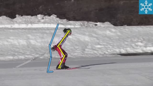 Коньковый ход: Одновременный одношажный – конек на каждый шаг 1-1