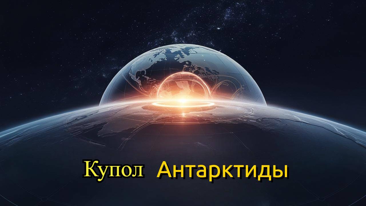 Купол над Антарктидой и ледяная стена. Антарктида неизвестные факты.