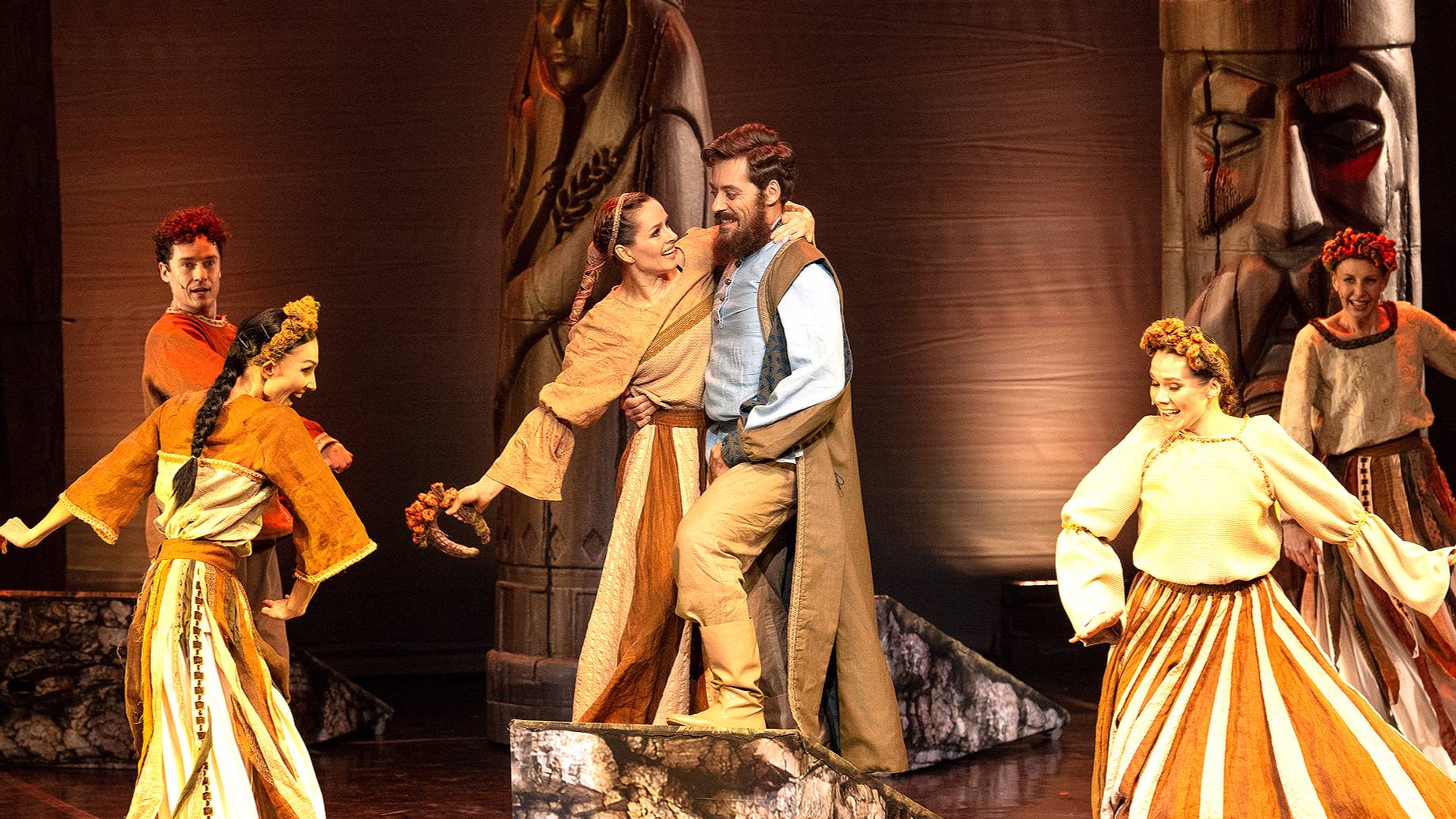 Мистерия "Княгиня Ольга". "Как да на Купала", автор стихов Елена Лемехова, музыка А. Пантыкина.