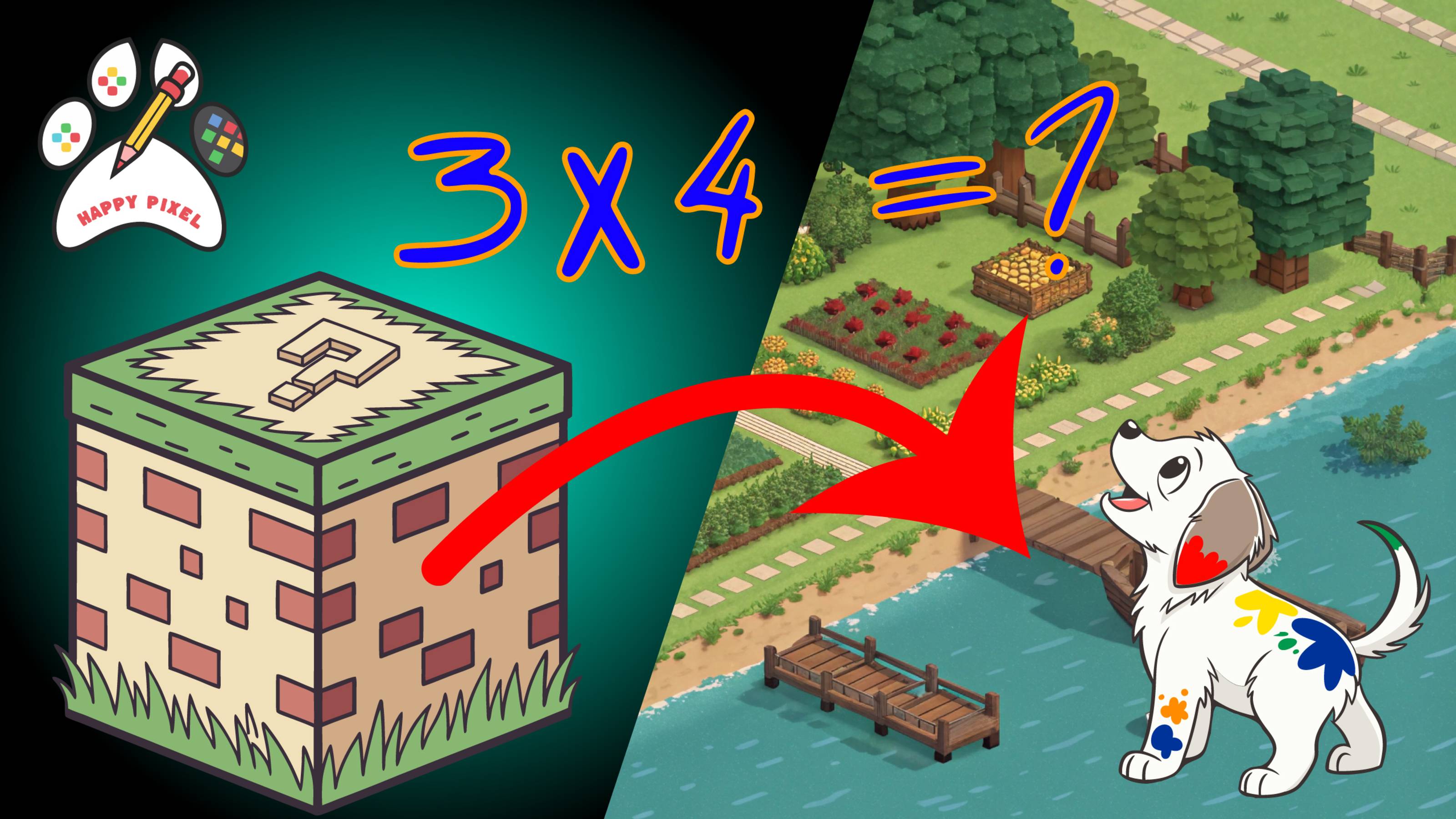 Пиксель и приключения с умножением: Новый уровень