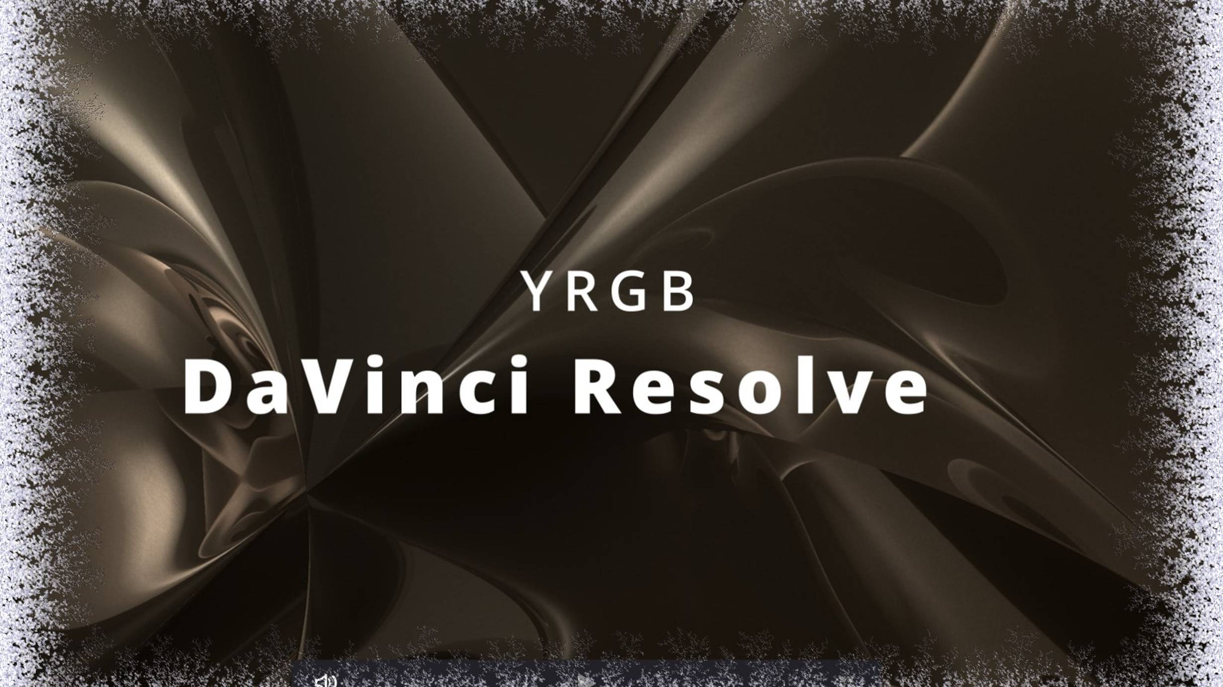 021. DaVinci Resolve. Закладка Color. Parade. YRGB