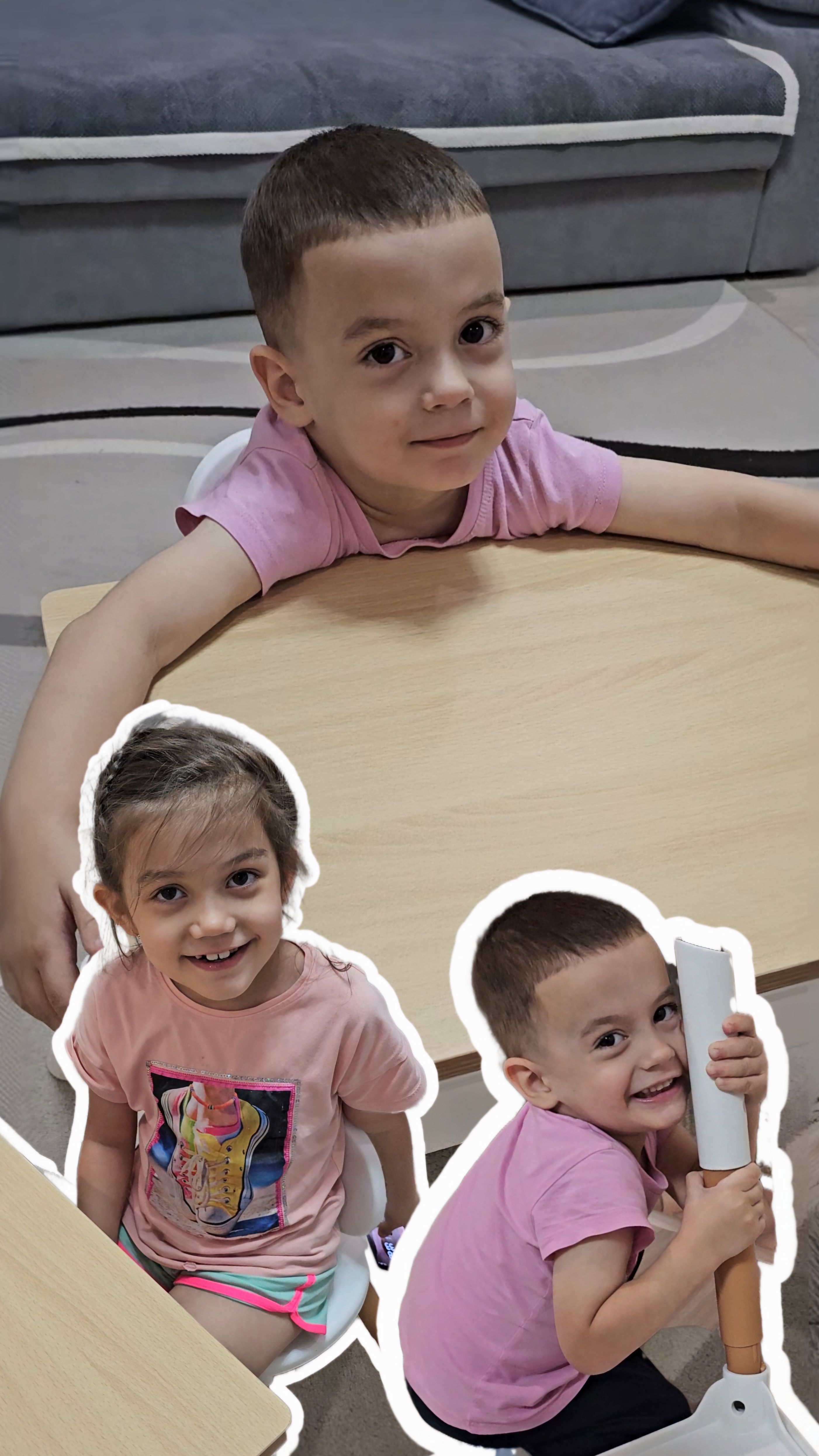 💜🩷Обзор детского стола: сборка и тестирование с Алианой и Камилем!