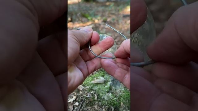 Survival Skills Make an oil lamp with your own hands. #survival #outdoors #camping #lifehacks