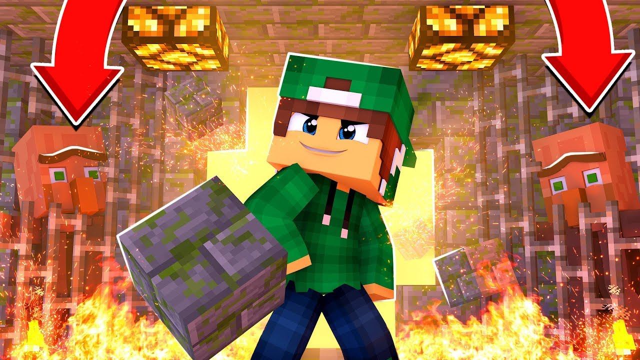 Я СПАС ВСЕХ ЖИТЕЛЕЙ ИЗ ТЮРЬМЫ В МАЙНКРАФТ | Риколит Minecraft