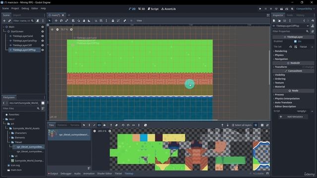 4 -Mining RPG Start Scene