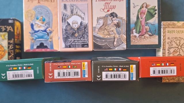 Что значат AV, EX, AVRUS? Как понять, что карты Таро от Ло Скарабео из Италии? ❤️ Карты Таро